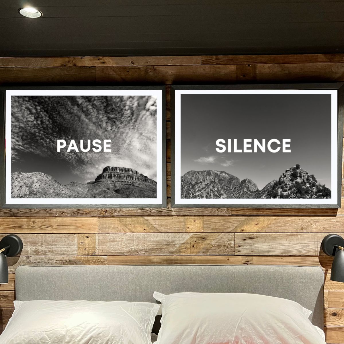 SILENCE Fine Art Print – Now Be Present