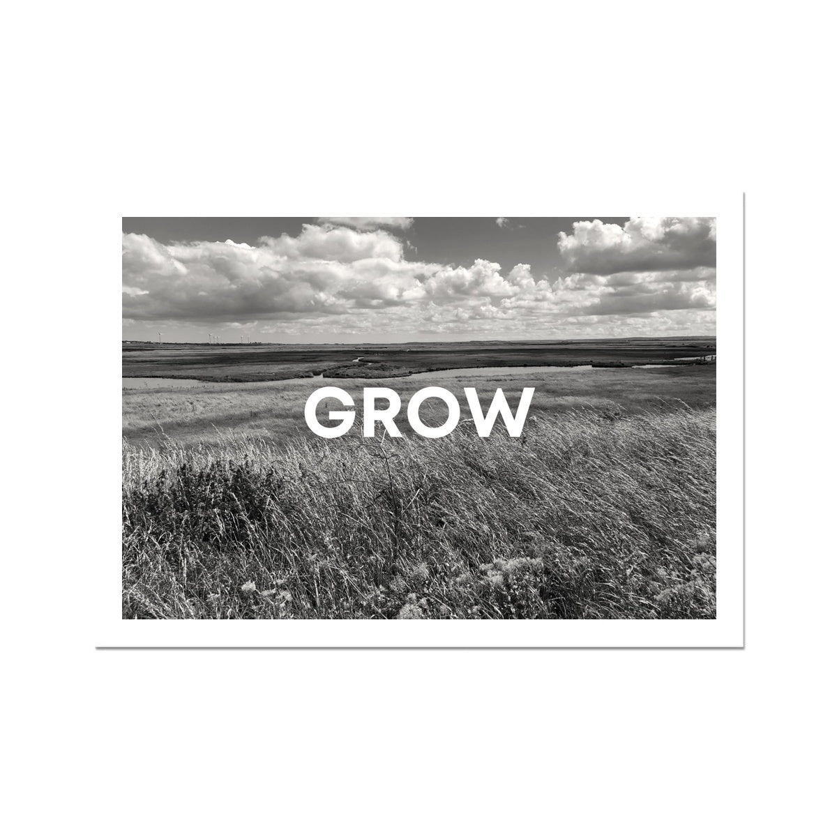 GROW Fine Art Print – Now Be Present